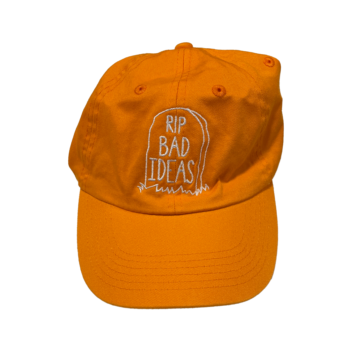 RIP BAD IDEAS HAT - NEON ORANGE
